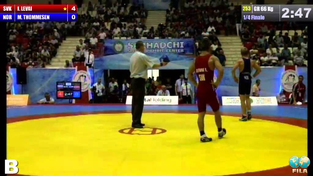 2014 Golden Grand Prix Final GR 66 kg LÉVAI I SVK NOR - YouTube