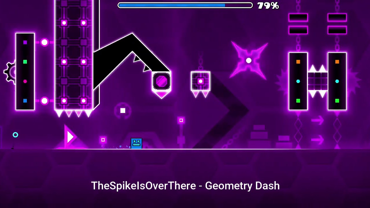 The Spike Is Over There - Geometry Dash - YouTube