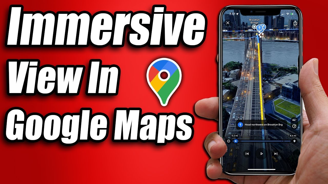 How to Use Immersive View in Google Maps 2025 - Step by Step - YouTube