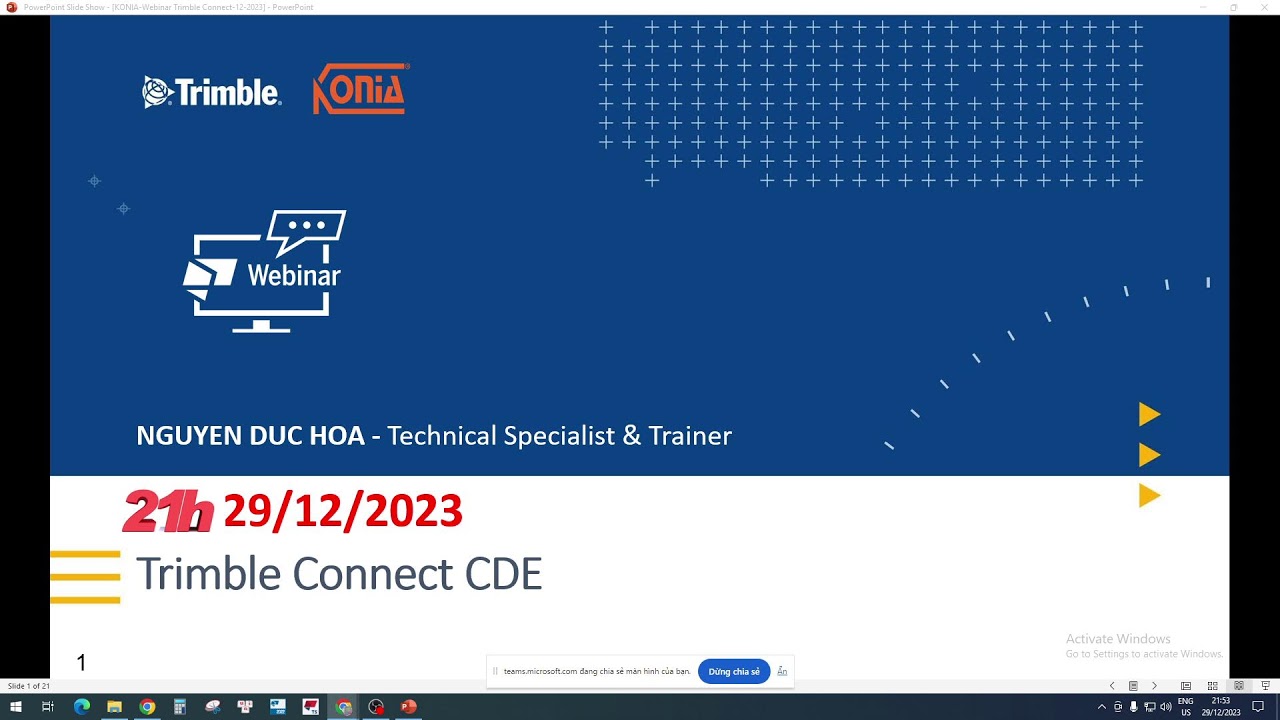 MÔI TRƯỜNG DỮ LIỆU CHUNG - CDE TRIMBLE CONNECT TRONG BIM - YouTube