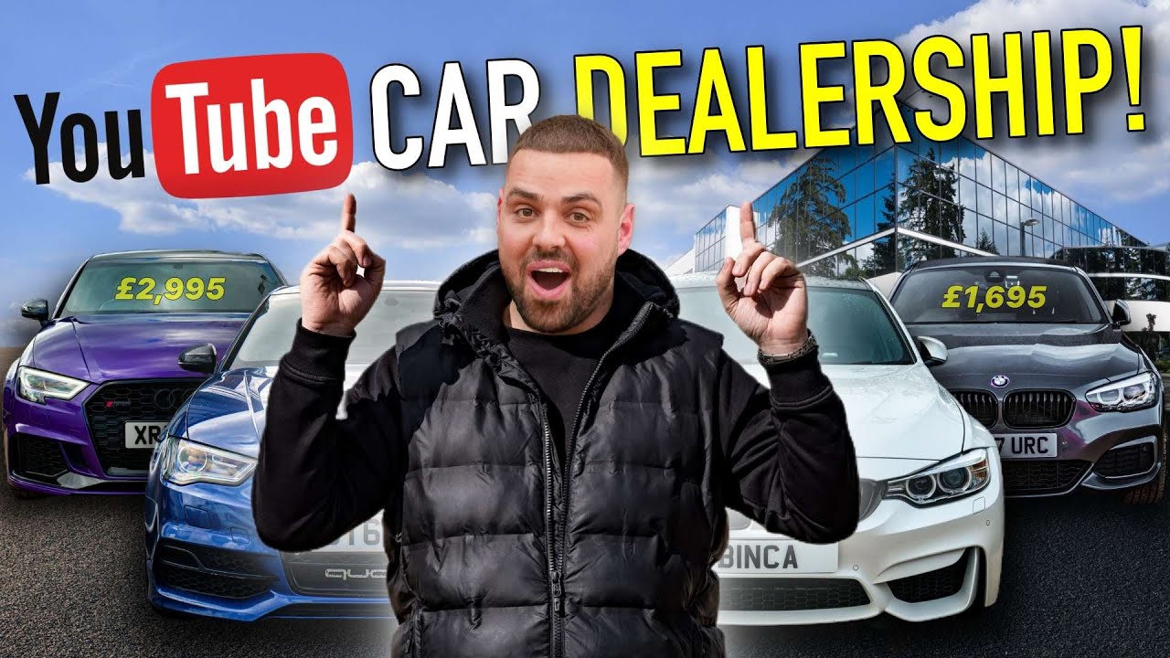 I MADE A YOUTUBE CAR DEALERSHIP! - YouTube