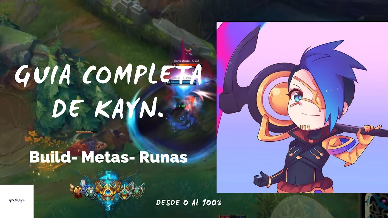 Guia de Kayn JG Explicado al detalle [Sorteo 50Subs] 2020 - YouTube