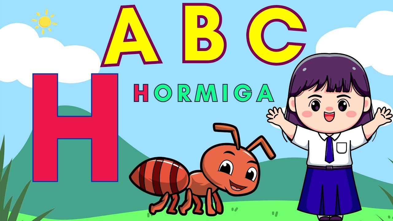 Letras y Vocabulario en Español para Niños de Preescolar Aprende el ...