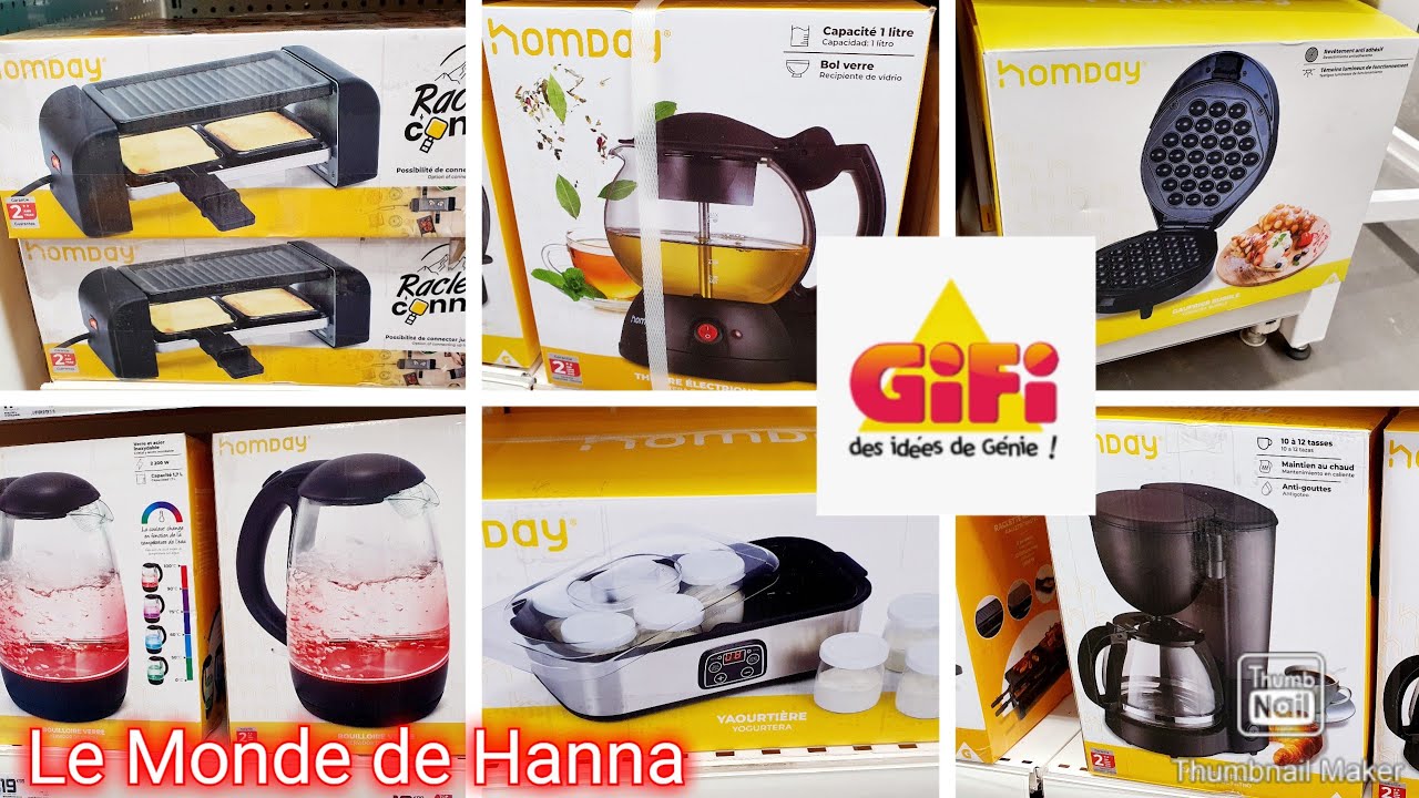 GIFI ARRIVAGE 18-12 PETIT ÉLECTROMÉNAGER BONS PLANS - YouTube