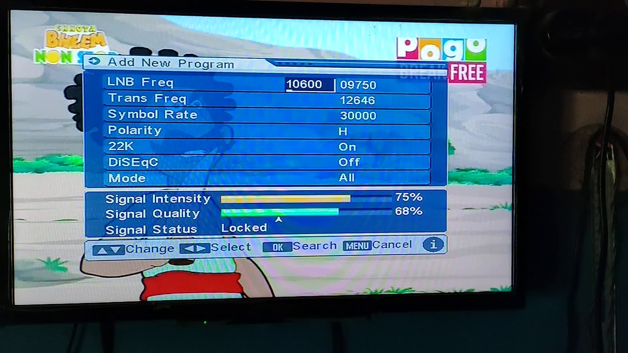 Dd free dish pogo channel add - YouTube