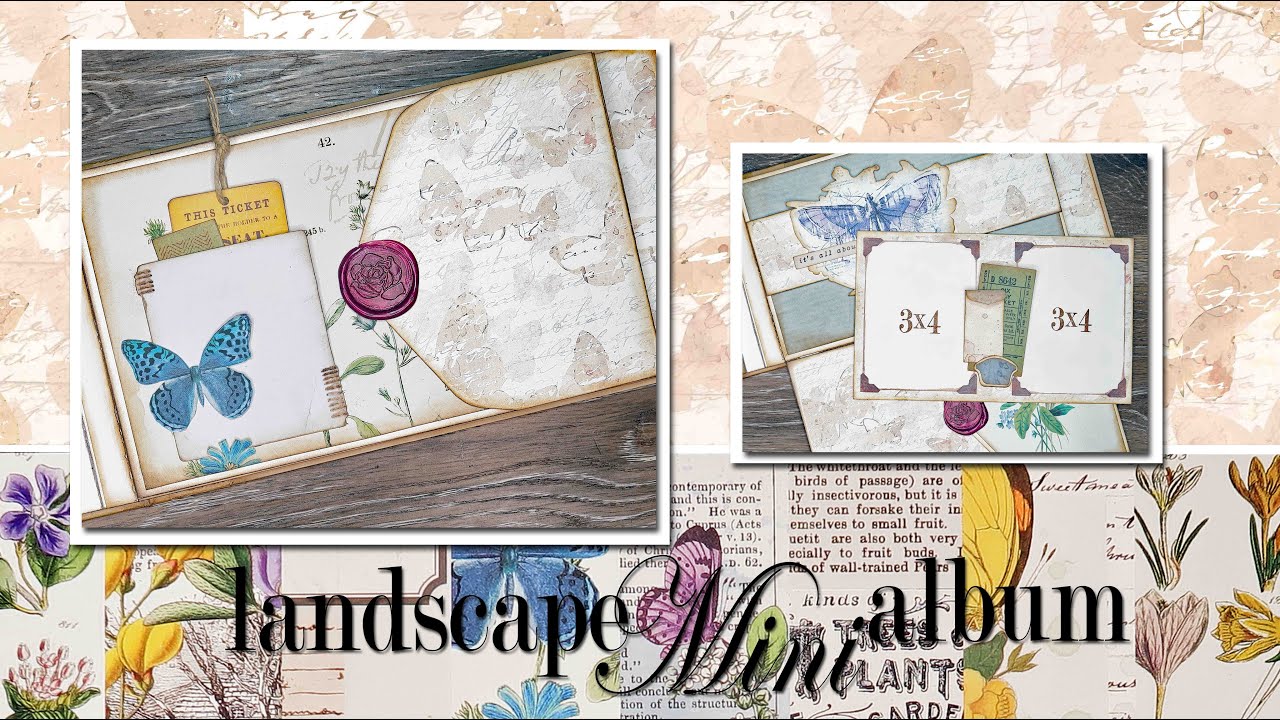 Envelope Flip Pockets + Belly Band + Fussy Cut Tuck + Interactive Insert - YouTube