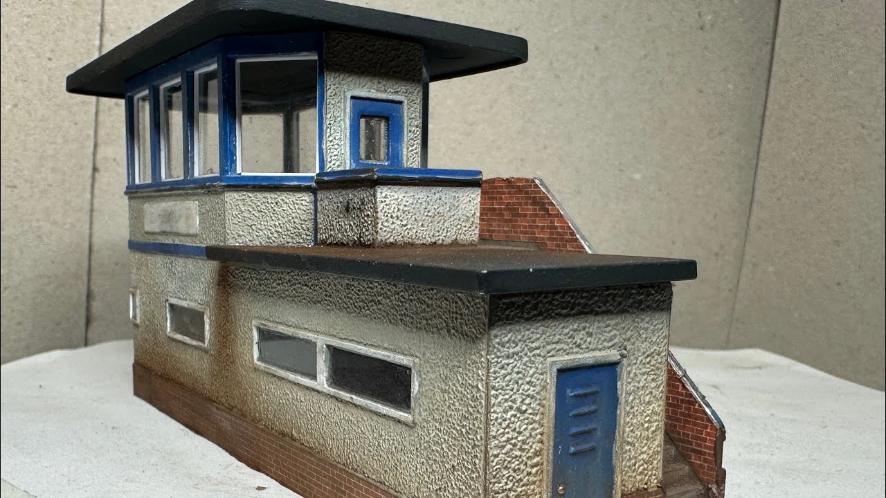 Revamp Hornby-Dublo (Meccano) Signal Box - YouTube