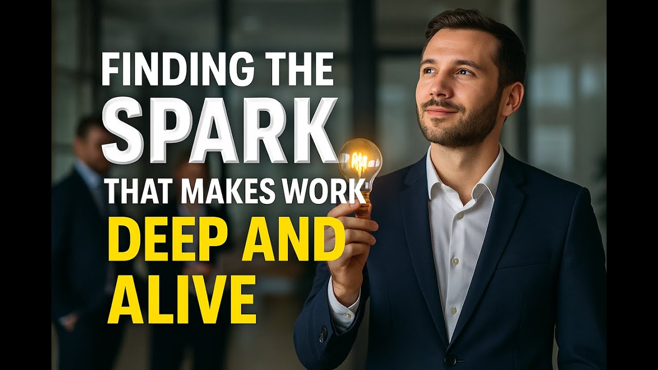 Finding the Spark That Makes Work Feel Deep and Alive - YouTube
