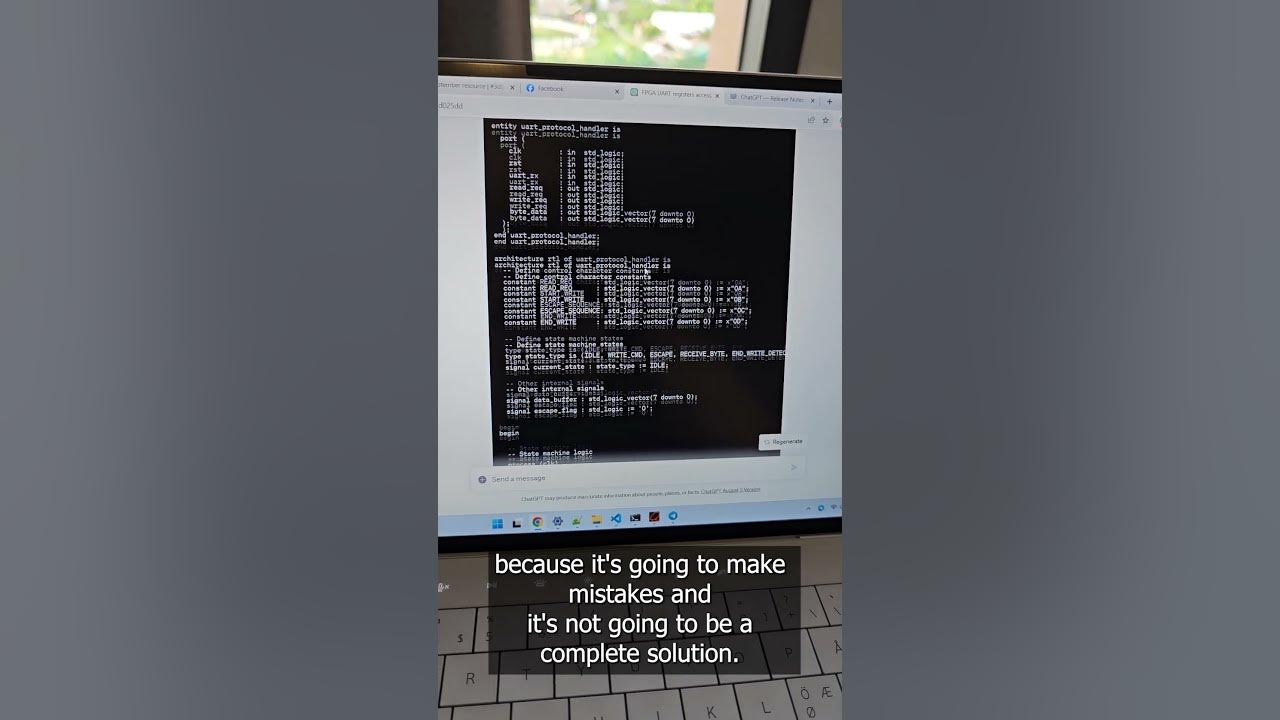 ChatGPT for VHDL development? - YouTube