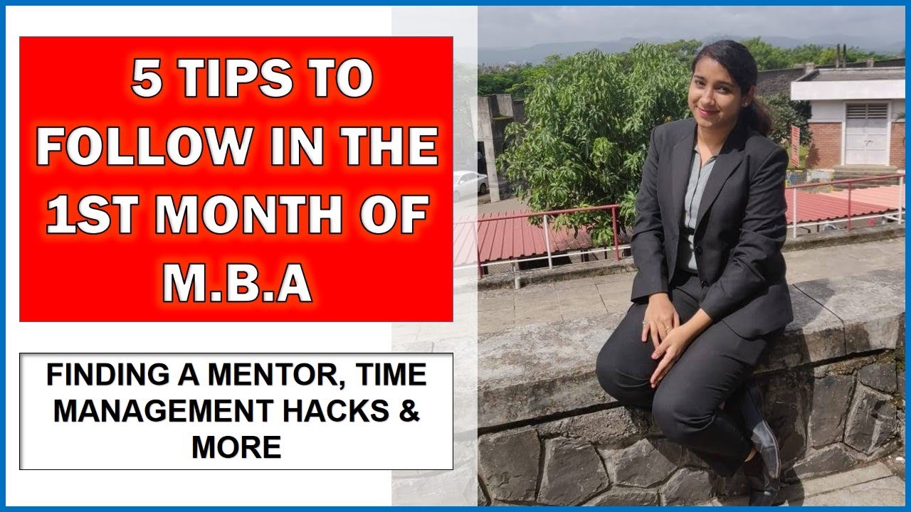 5 Tips For 1st Month of MBA College | Life of MBA student | MBA 1st ...