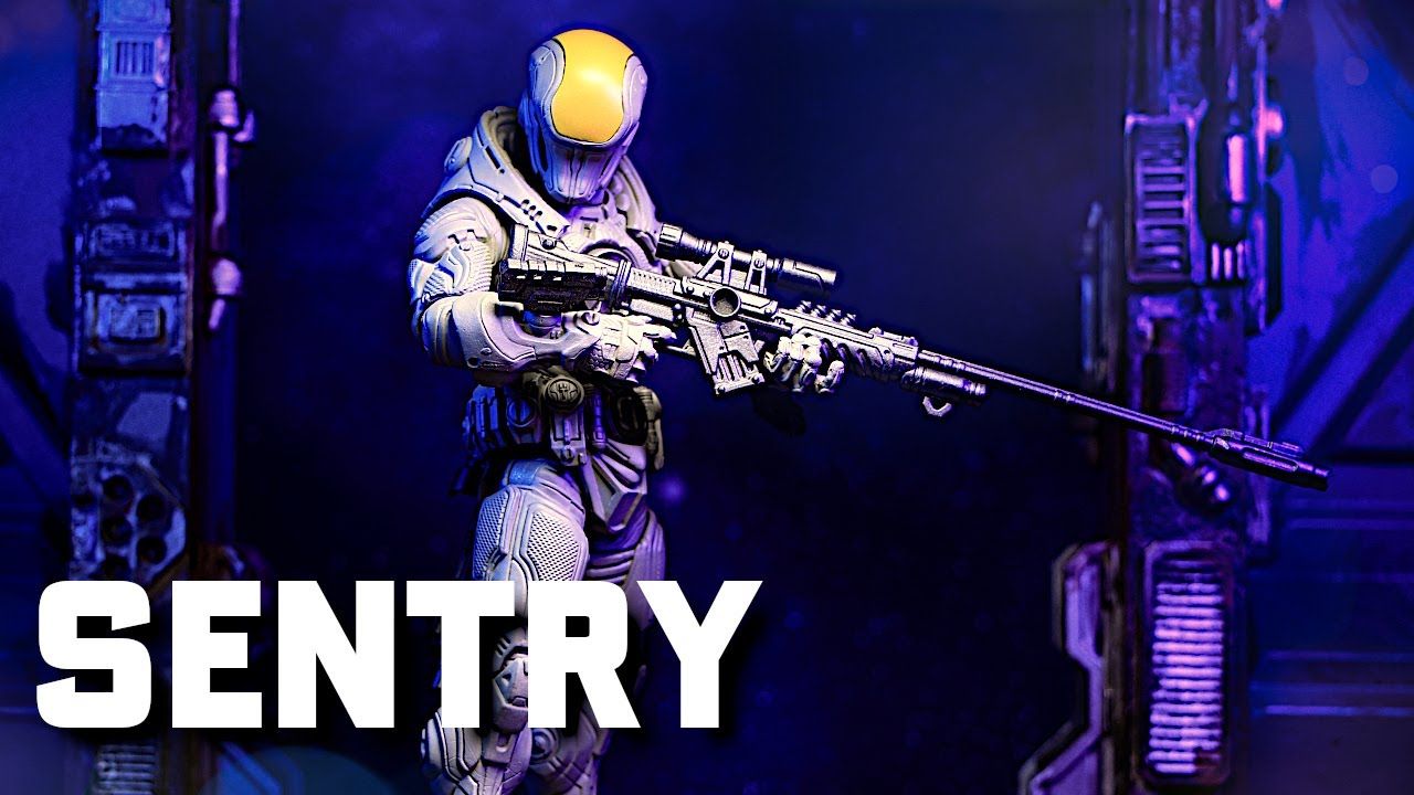 Cosmic Legions - T.U.5.C.C. Sentry - Hvalkatar Book 1 Action Figure ...
