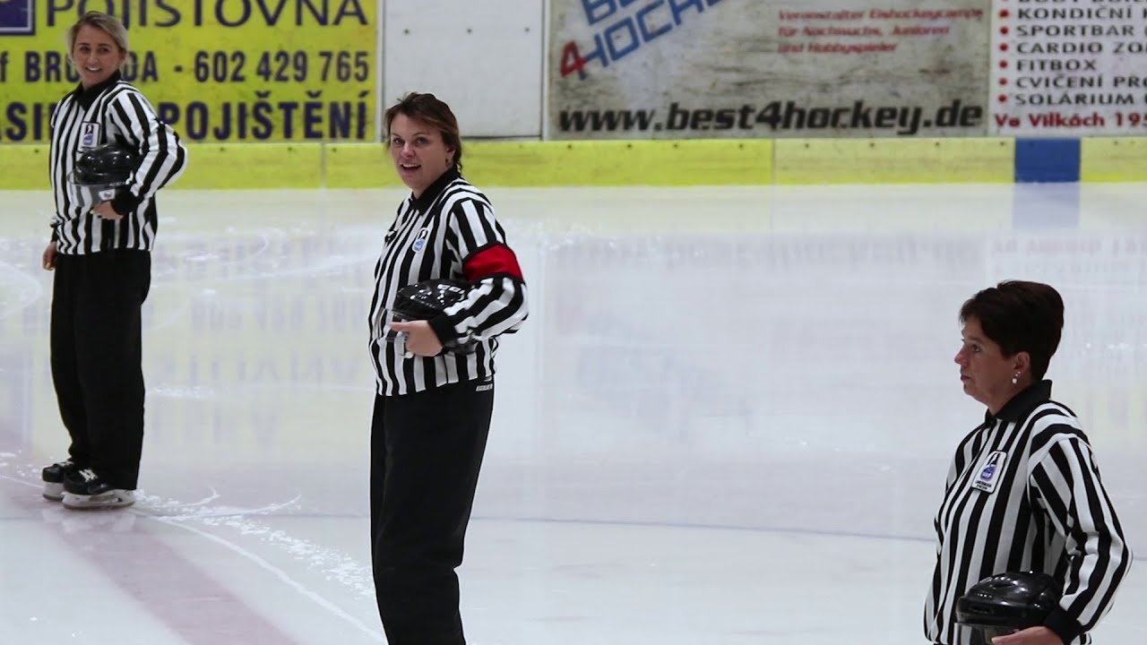 Můj život hokejové rozhodčí - YouTube