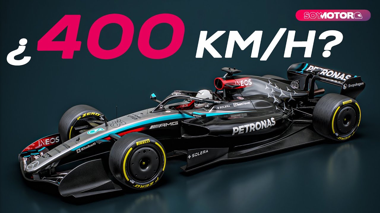 ¿400 km/h? La loca predicción de Mercedes para la F1 2026 | SoyMotor ...