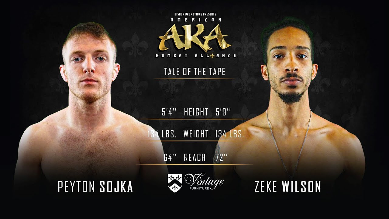 AKA40 Bout 6 Zeke Wilson vs Peyton Sojka - YouTube