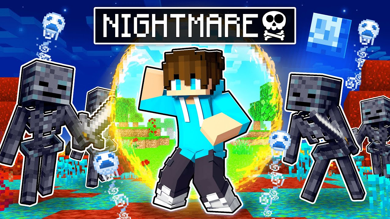 We Had NIGHTMARES in Minecraft! - YouTube