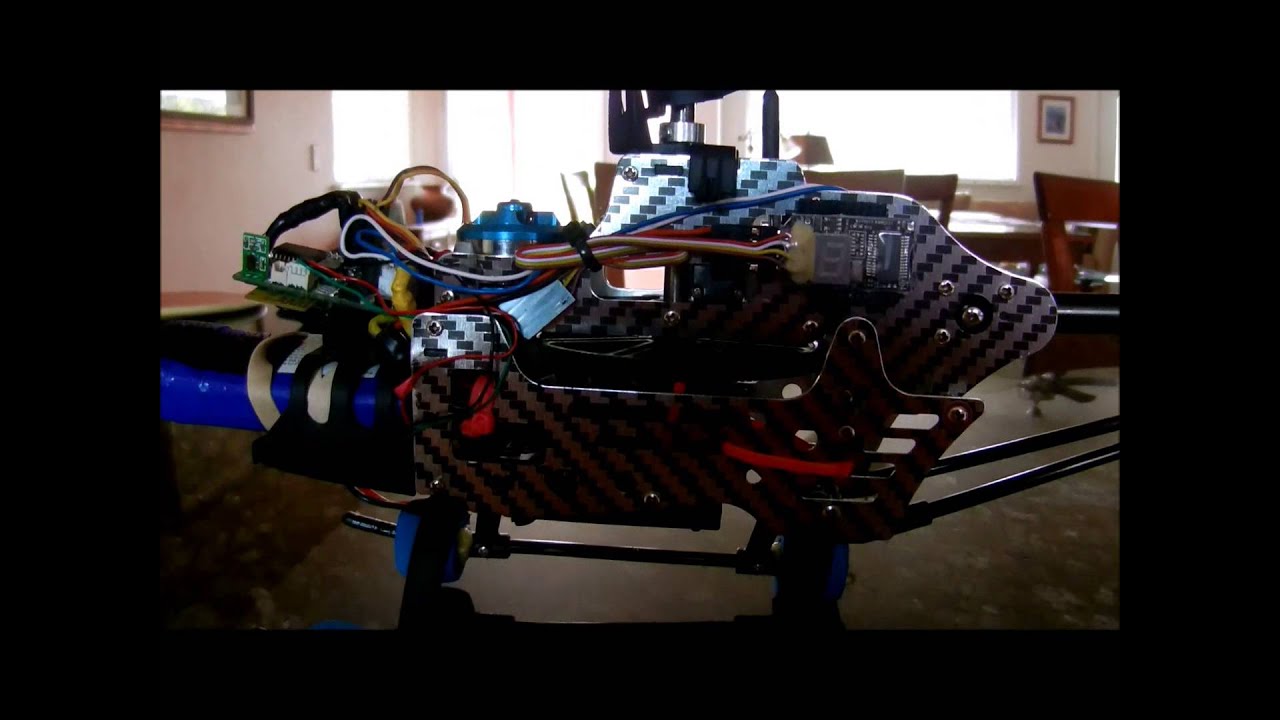 My MJX F45 with Eagle Tree Altimeter - YouTube