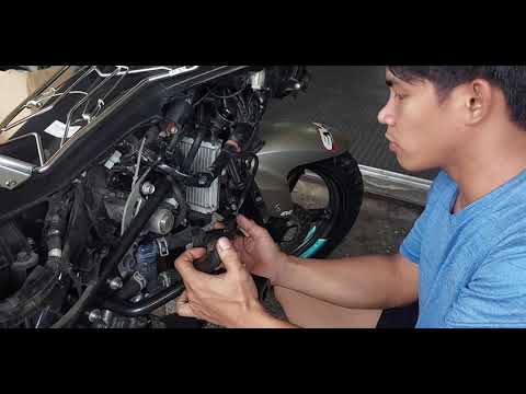 YAMAHA SNIPER 155 UMA RACING RADIATOR INSTALLATION. part 1 # ...