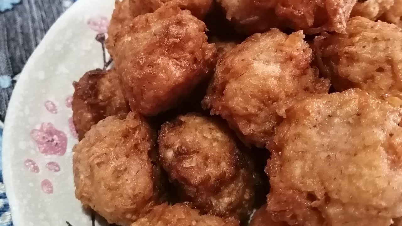 Gateau Arouille | Taro Fritters - YouTube