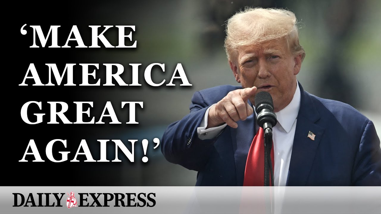 IN FULL: Trump speaks behind bulletproof glass in North Carolina - YouTube