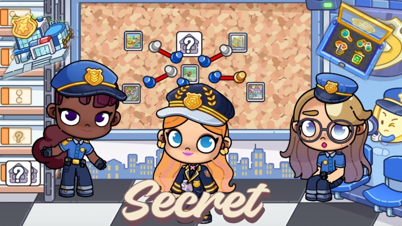 Secret de la nouvelle mise à jour du poste de police 👮 sur Avatar World ...