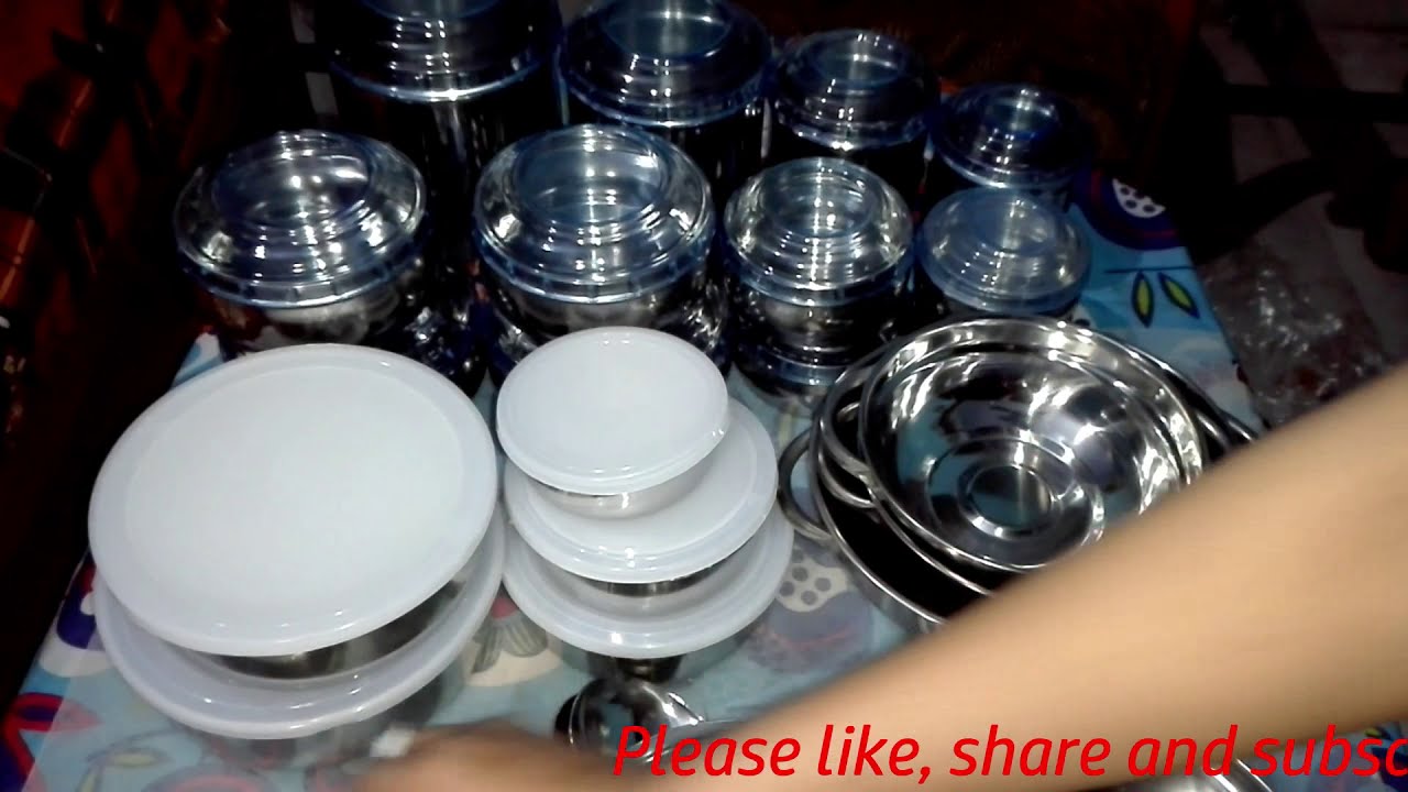 Naaptol 43 Pieces Stainless Steel Review/ Naaptol Kitchen product ...