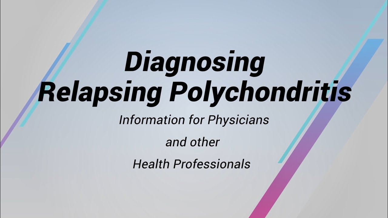 Diagnosing Relapsing Polychondritis - YouTube