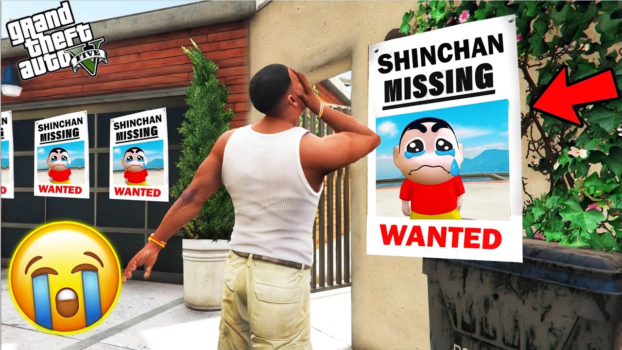 Franklin Searches for Lost Shinchan in GTA 5 - Epic Meetup | JILL ZONE ...