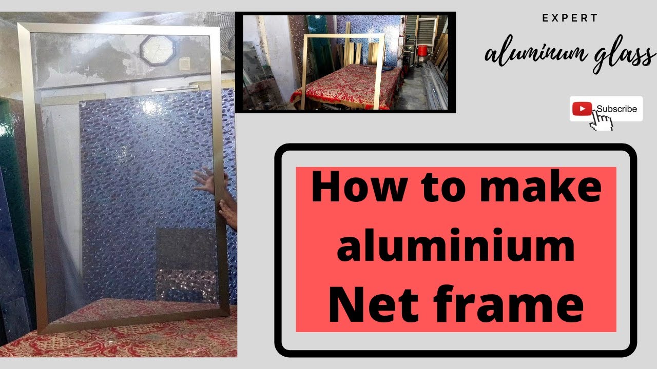 how to make aluminium window mosquito frame/window mosquito net ...