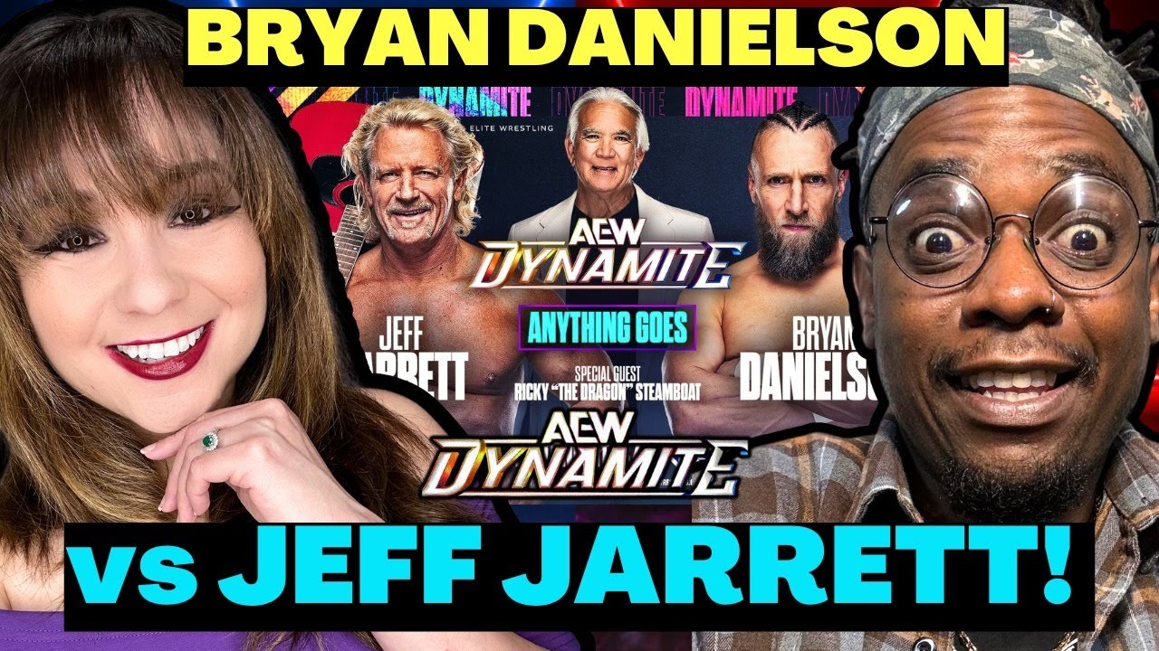 Bryan Danielson vs Jeff Jarrett, AEW Dynamite (8/8/24) w/ Denise & Reg - YouTube