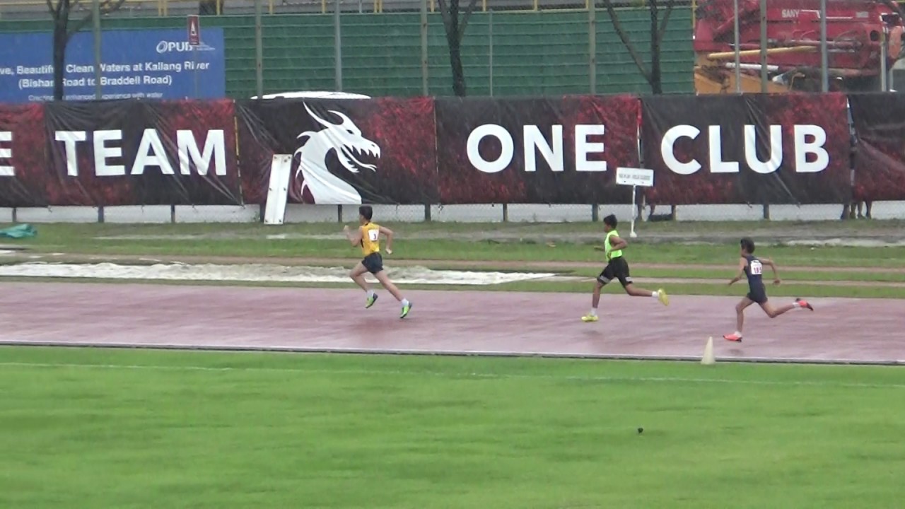 2017 National Track & Field 300m B Boys Heat 9 - YouTube