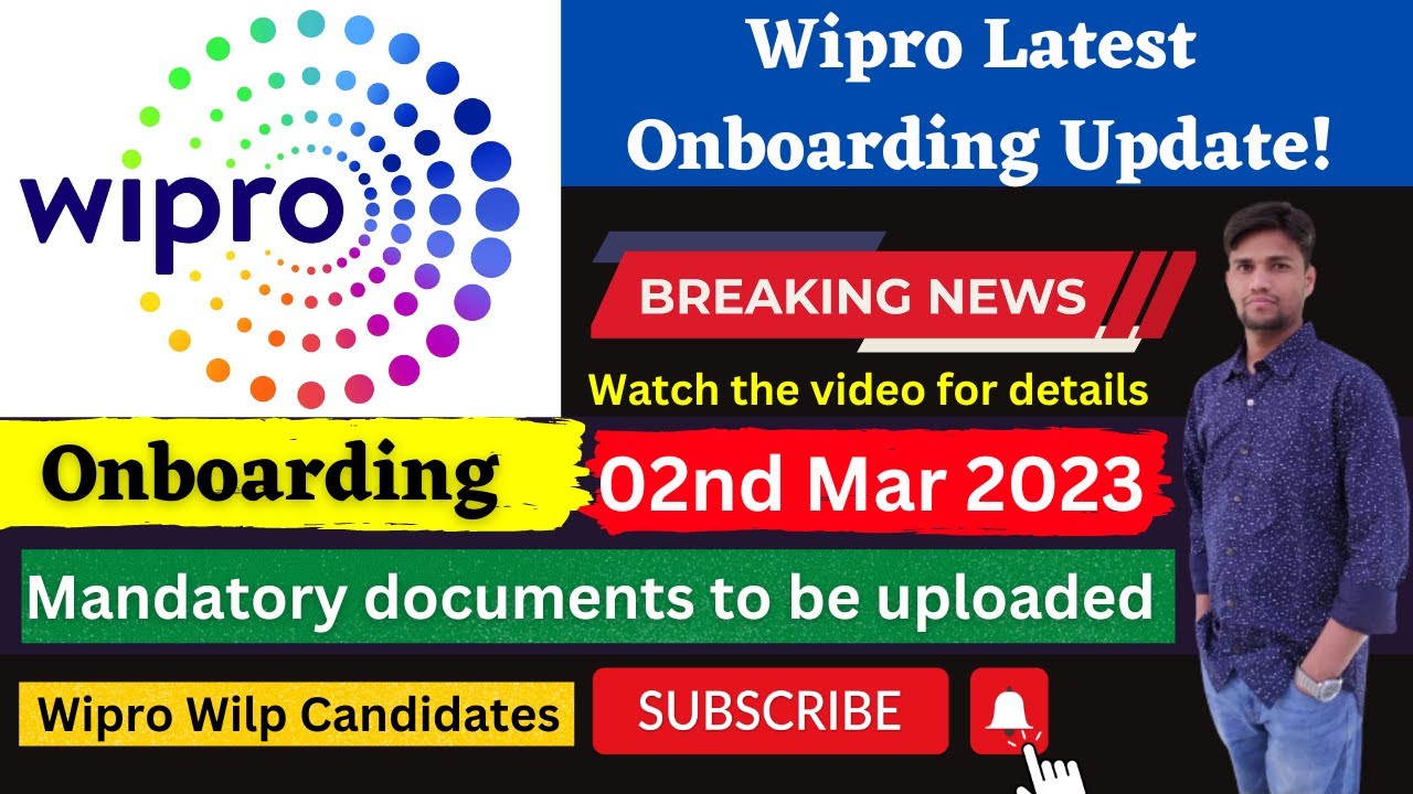 Wipro icims profile update for Onboarding | Wipro onboarding update ...