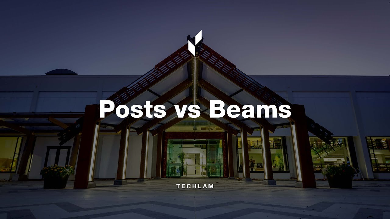 Glulam - Posts vs Beams - YouTube