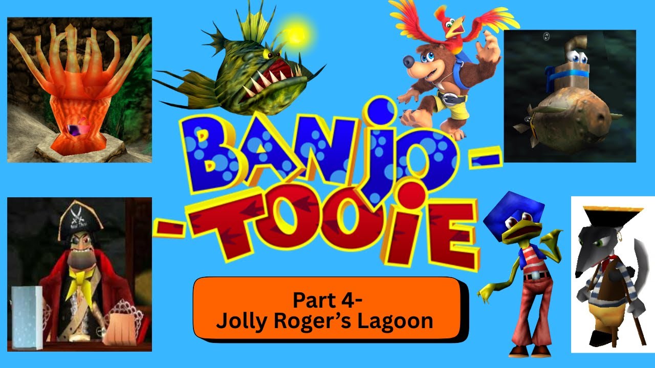 Banjo-Tooie Playthrough Part 4 Jolly Roger's lagoon - YouTube