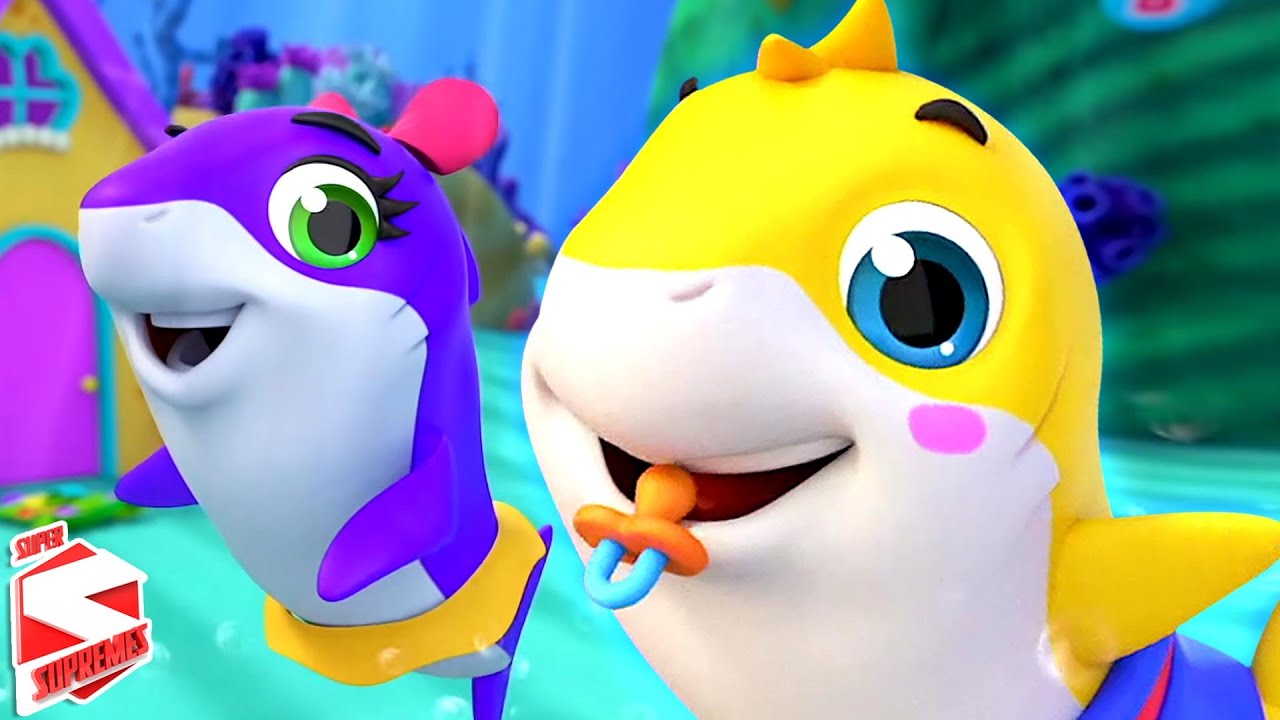 Baby Shark Song & Nursery Rhyme by Super Supremes - YouTube