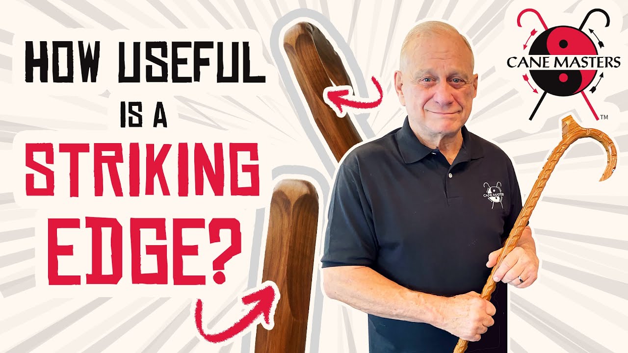 What a Striking Edge Does for Walking Cane Defense - YouTube