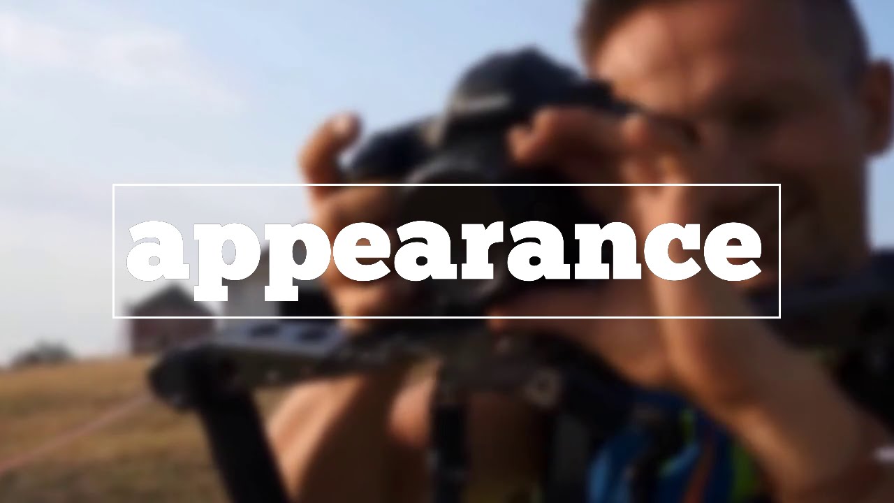 appearance spelling and pronunciation - YouTube