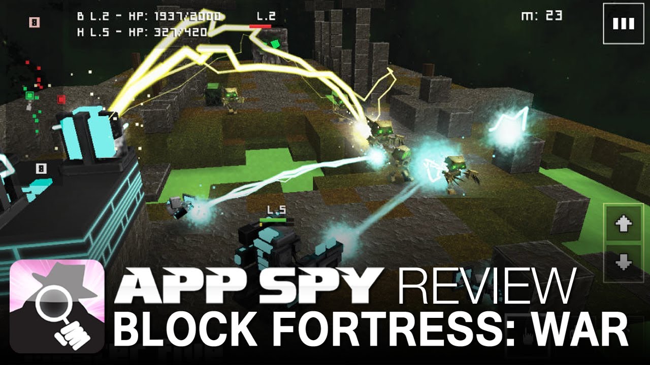 Block Fortress: War | iOS iPhone / iPad Gameplay Review - AppSpy.com ...