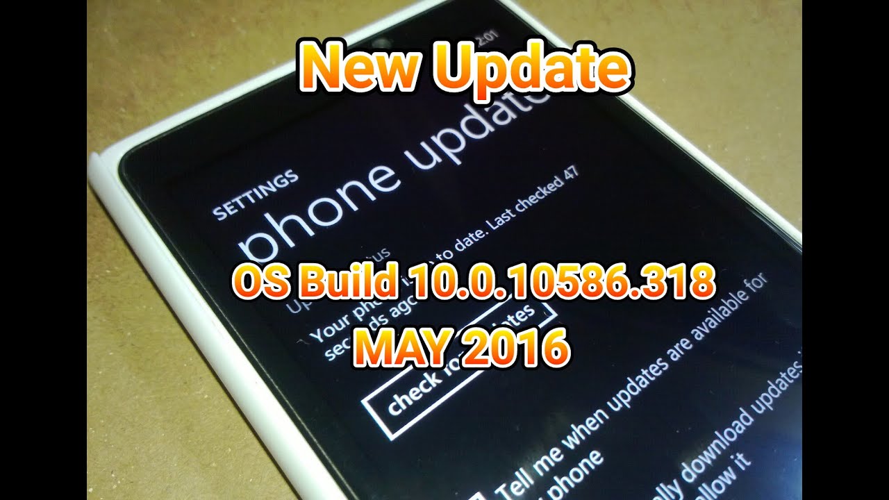 Microsoft Windows 10 Mobile Update Review: OS. Build 10.0.10586.318 ...