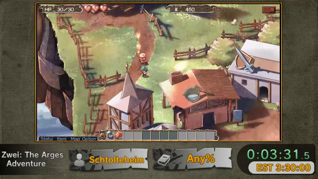 Zwei: The Arges Adventure by Schtolteheim - Nihon Falcom RTA Marathon ...