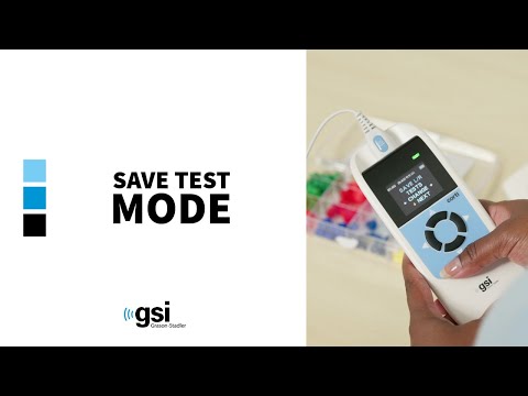 OAE Device | Corti Tutorial | Chapter 9 - Save Test Mode - YouTube