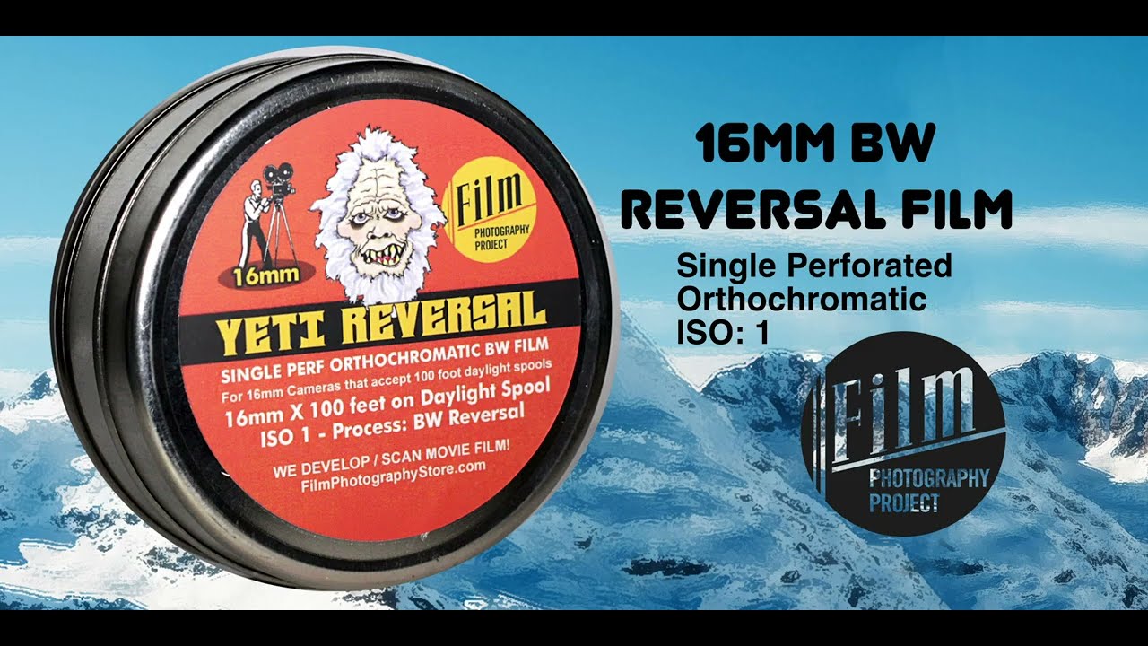 FPP YETI 16mm BW Reversal Film Test #2 - Krasnogorsk-3 Camera - YouTube