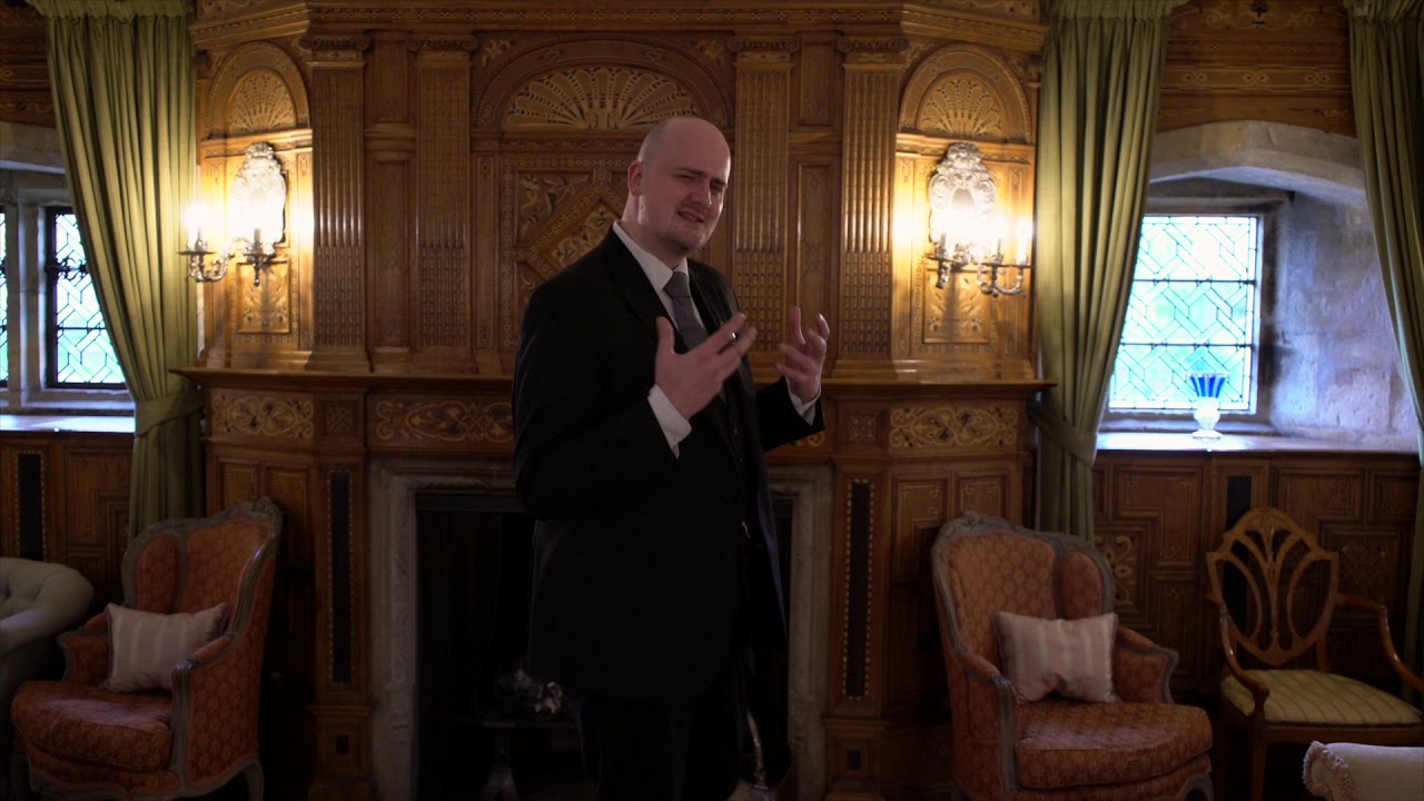 Inside Hever Castle: The Drawing Room - YouTube