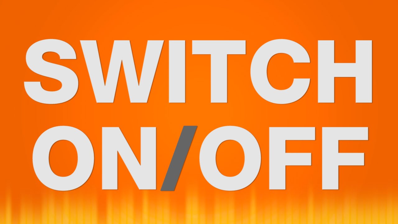 Power Switch SOUND EFFECT - Light Switch Breaker On Off - Lichtschalter ...