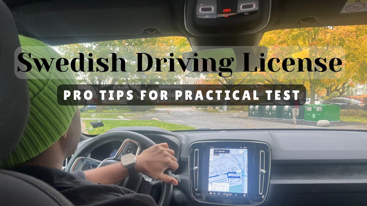 Swedish Driving License, Part2. Tips for Practical Test. Motorways ...