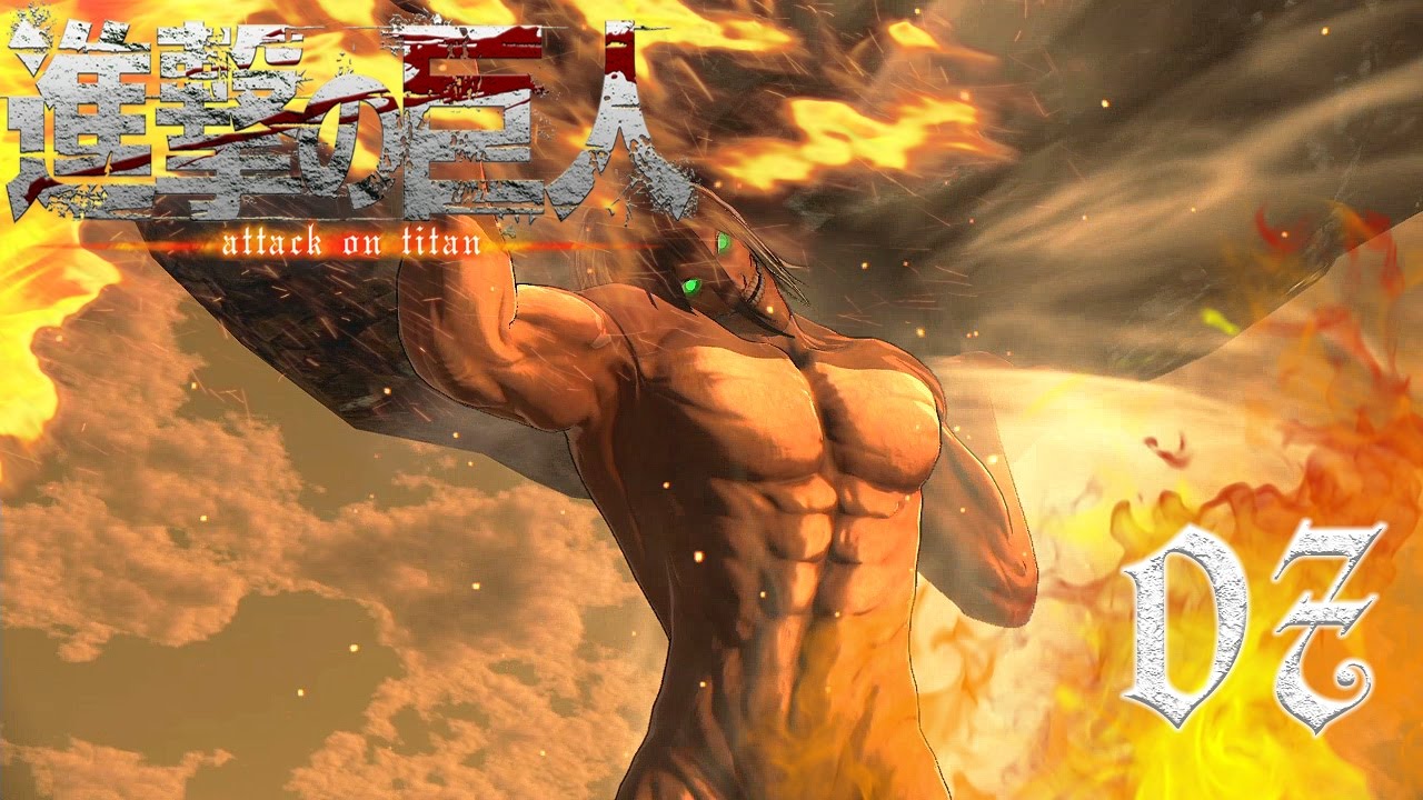 Attack on Titan 2016 PS4 Walkthrough Part 7- Titan Eren Vs The Giant ...