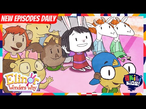 Elinor Wonders Why | The Mysterious Scratchy Patch | Akili Kids