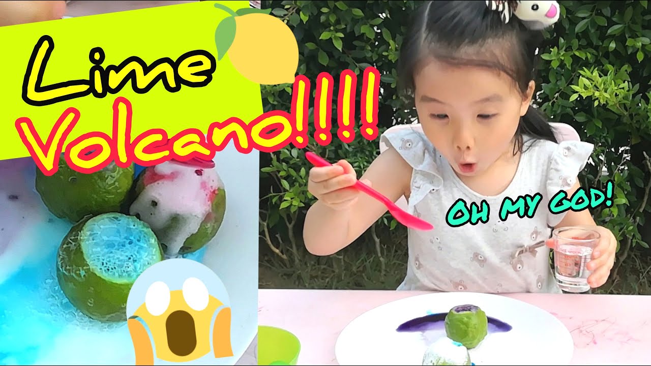Lime Volcano | มะนาวภูเขาไฟ | ดูเพลิน Learn ภาษาอังกฤษ | วันหยุดเล่น ...