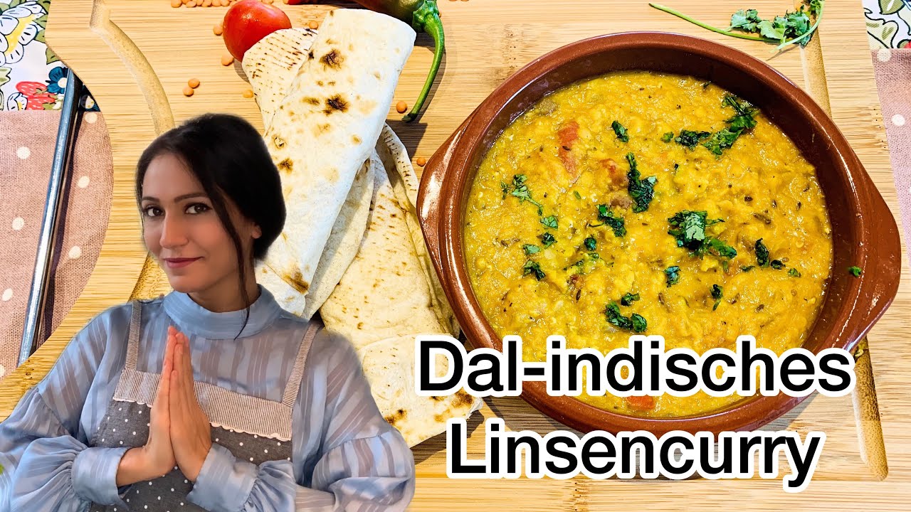 Dal - Indisches Linsencurry - Grundrezept mit roten Linsen. Soooo ...