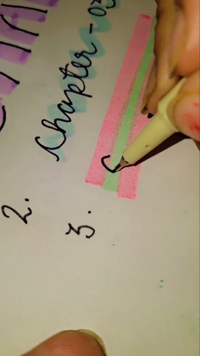 How to write chapter name in design | chapter name in calligraphy| #ytshorts #shortsviral ️ ...