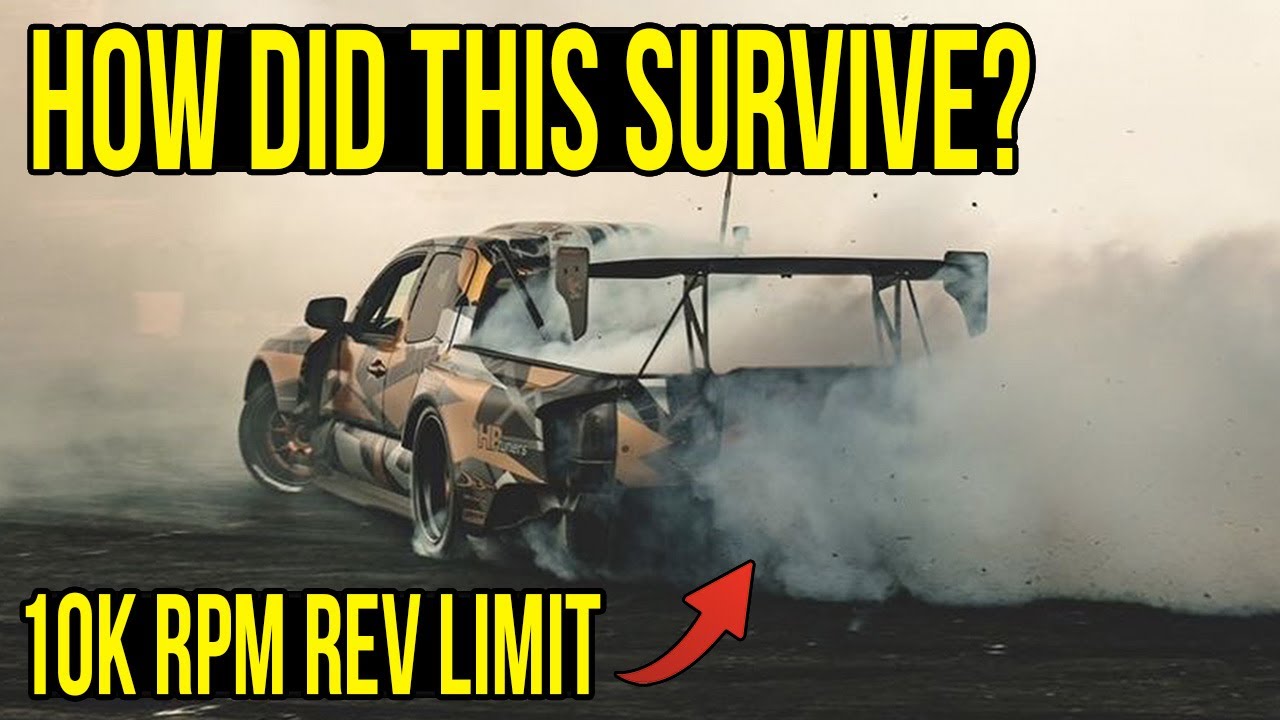 My 10k RPM Nascar Drift Truck Destroying Tires With The Hoonigans ...